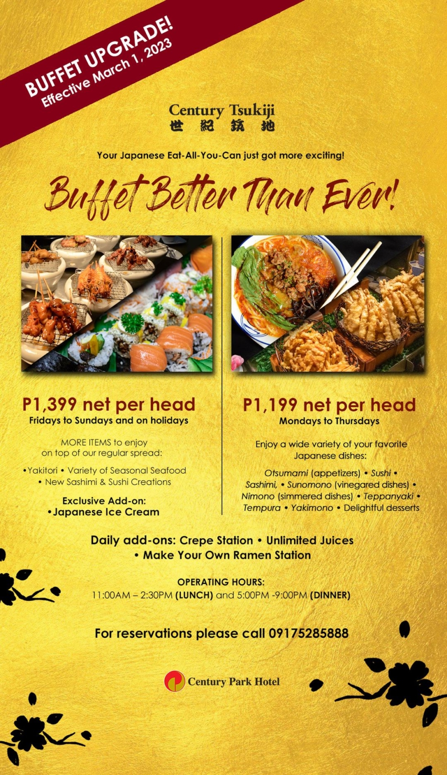 Century Tsukiji: Japanese Buffet at Century Park Hotel - Tara Lets Anywhere